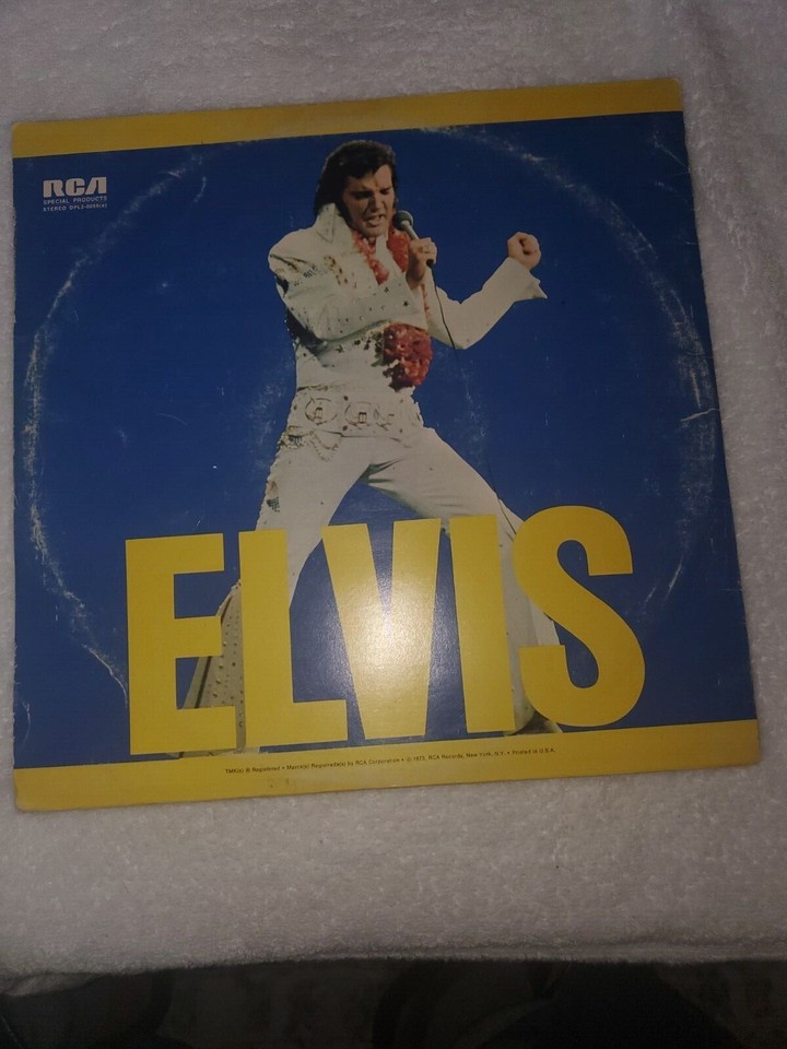 Elvis Presley-ELVIS-Vintage 1973 RCA Special Products Double LP Vinyl ...