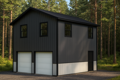 Apartment Building Garage Kits