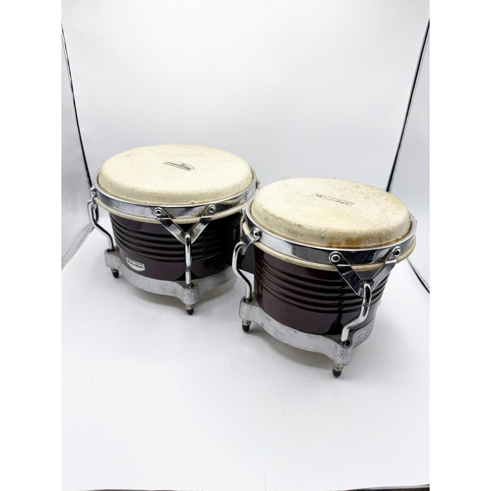 Matador Series Wood Bongos Dark Brown Natural Heads Professional ...