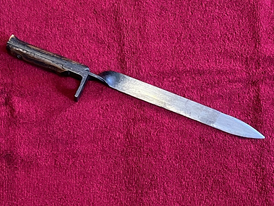 WWI AUSTRIAN ERSATZ BAYONET CONVERTED TO FIGHTING KNIFE | eBay