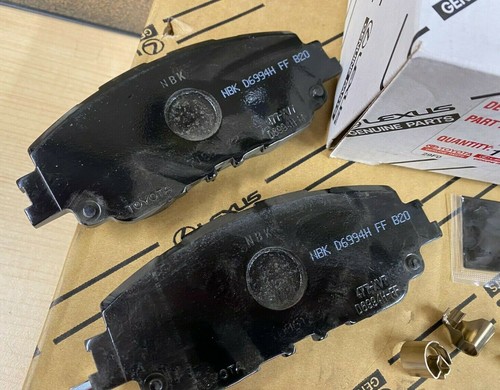 2018-2021 TOYOTA CAMRY GENUINE OEM FRONT & REAR BRAKE PADS 044650E060 ...
