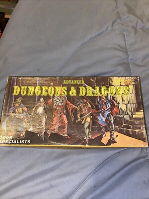 1980 Vtg Grenadier The Solid Gold Line AD&D Dungeons & Dragons ...
