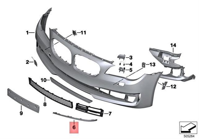 Genuine BMW OEM 51117295272 Rubber Strip Right for sale online | eBay