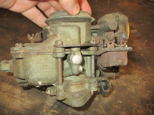 58 59 CHRYSLER BALL AND BALL CARTER CARBURETOR DODGE PLYMOUTH 6-811 ...