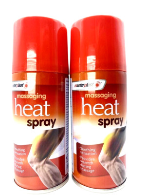 2 X 150ML DEEP HEAT SPRAY MASSAGING INSTAN MUSCLE SPORTS INJURY BACK ...