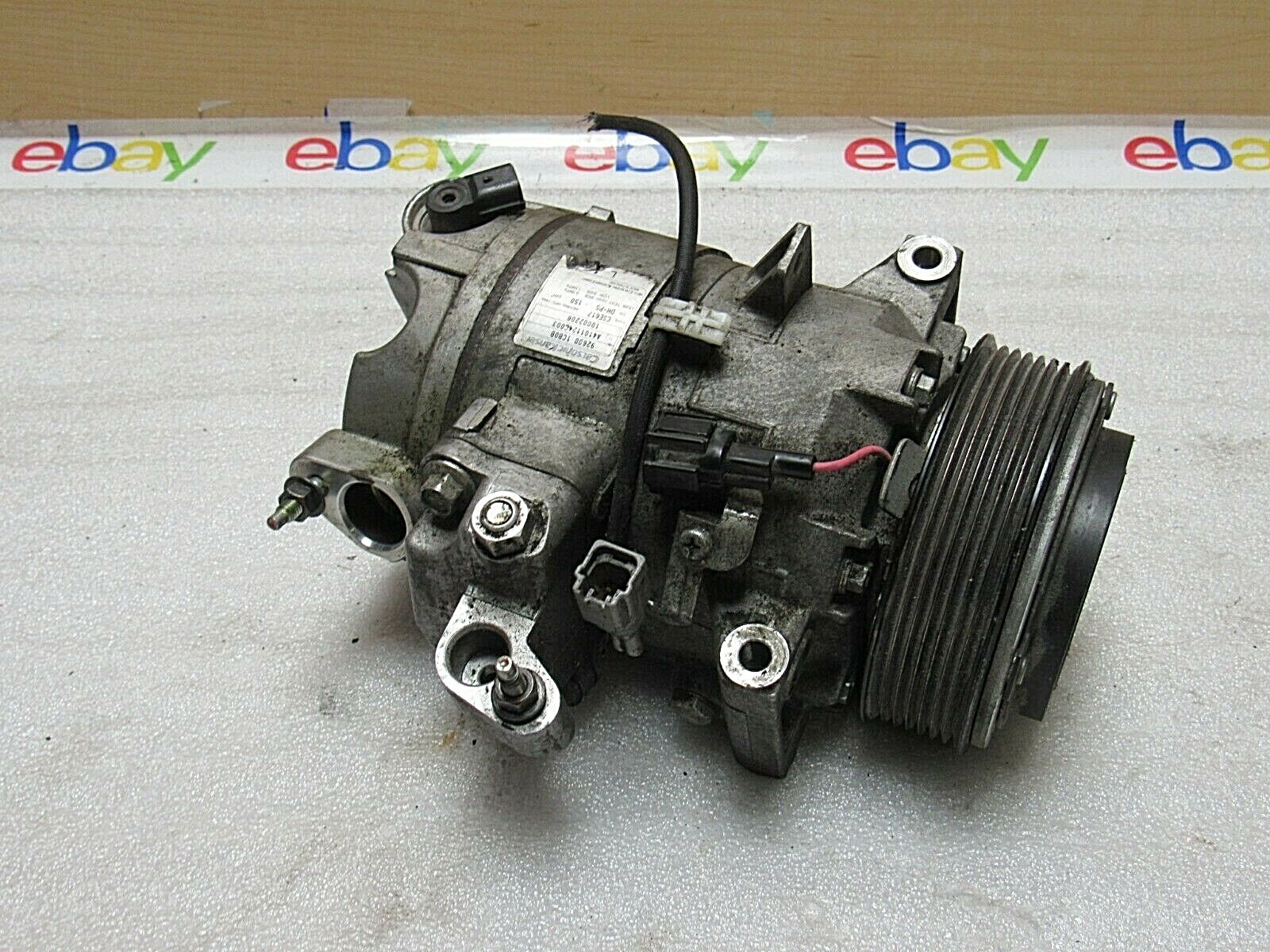 2009-2016 NISSAN 370Z A/C Air Conditioning AC Compressor OEM 92600 ...