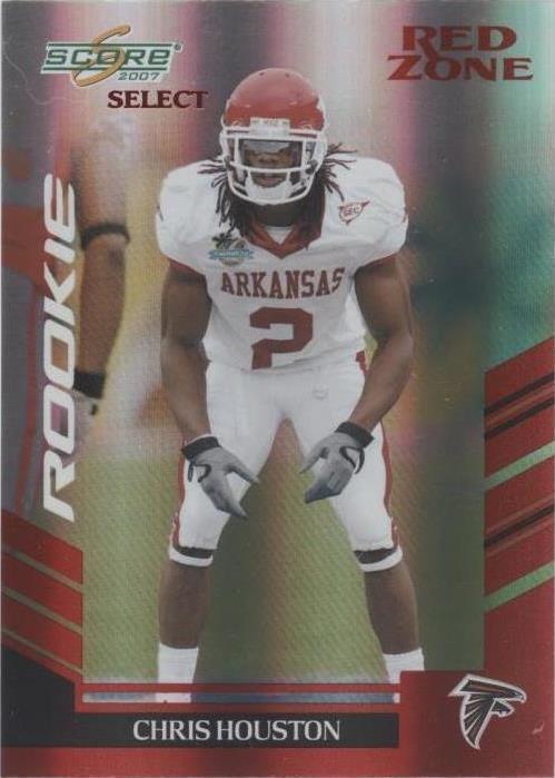 2007 Score Select - Rookie Chris Houston #421 Red Zone /30 (AU, RC) for ...