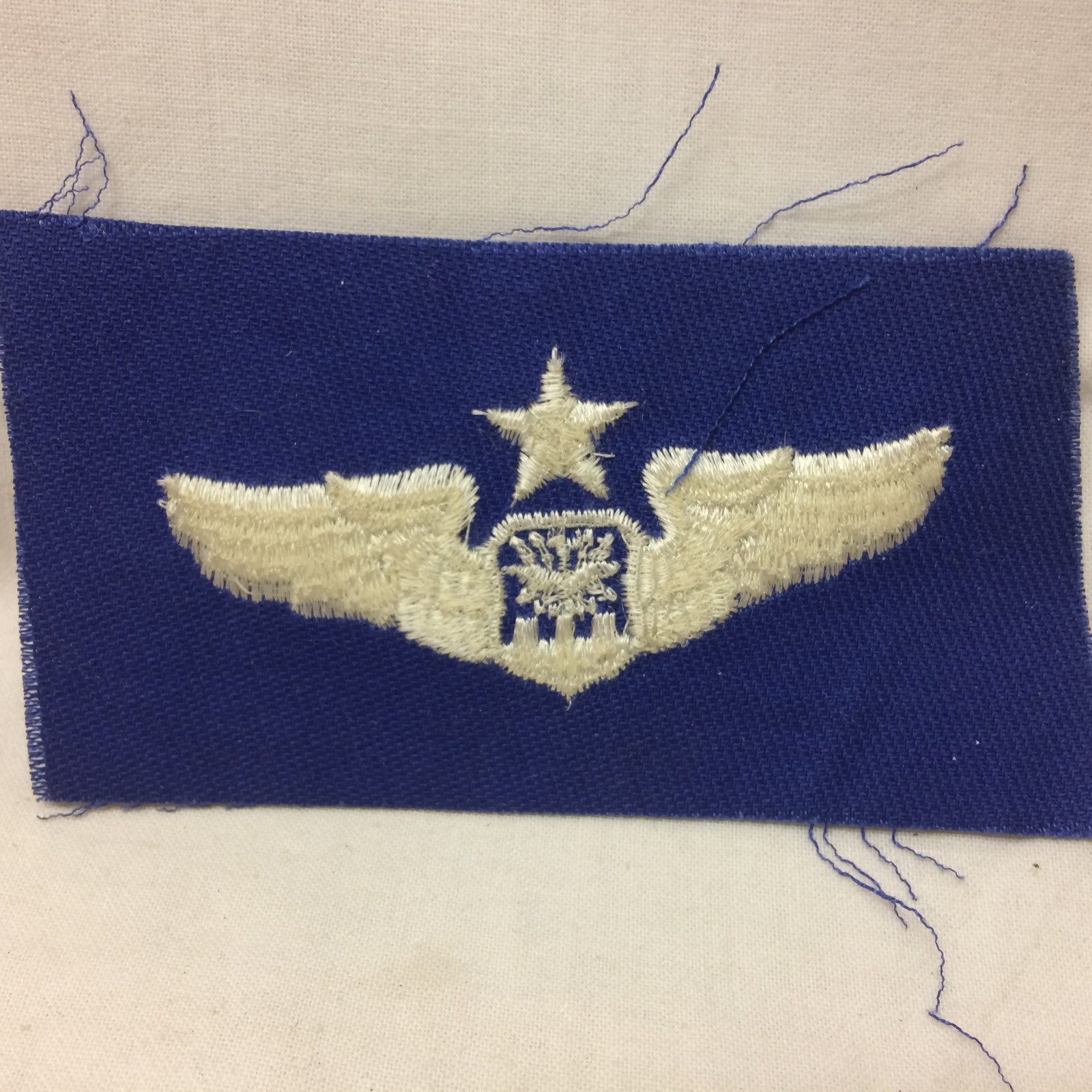 Vintage Military Patch Air Force Senior Navigator Bliue Twill Variant ...