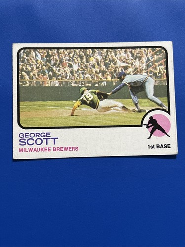 1973 Topps - #263 George Scott. Milwaukee Brewers | eBay