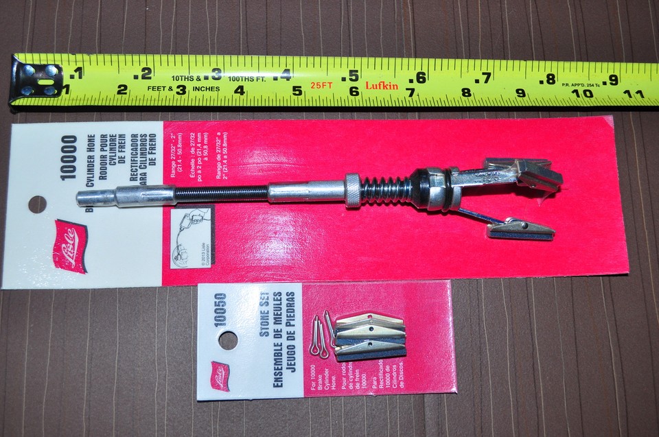 "LISLE 3 Stone Brake Cylinder Hones | Fits Cylinder to 2"" | #10000 ...