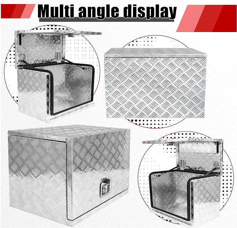 Aluminium Generator Tool Box Heavy Duty Generator Storage Box RV Garage ...