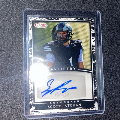 2022 Sage Artistry Black Scott Patchan Autograph RC #A-SP | eBay