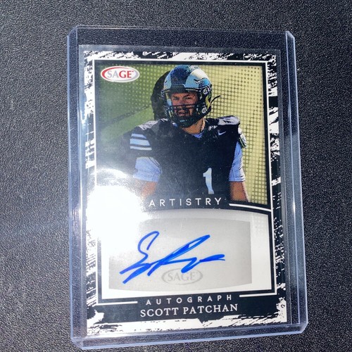 2022 Sage Artistry Black Scott Patchan Autograph RC #A-SP | eBay