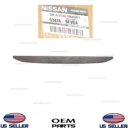 Genuine OEM Tailgate Top Bed Cap Cover Nissan Titan 2016-2024 93486 ...
