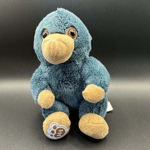 Build A Bear Fantastic Beasts Blue Baby Niffler Stuffed Animal Harry ...