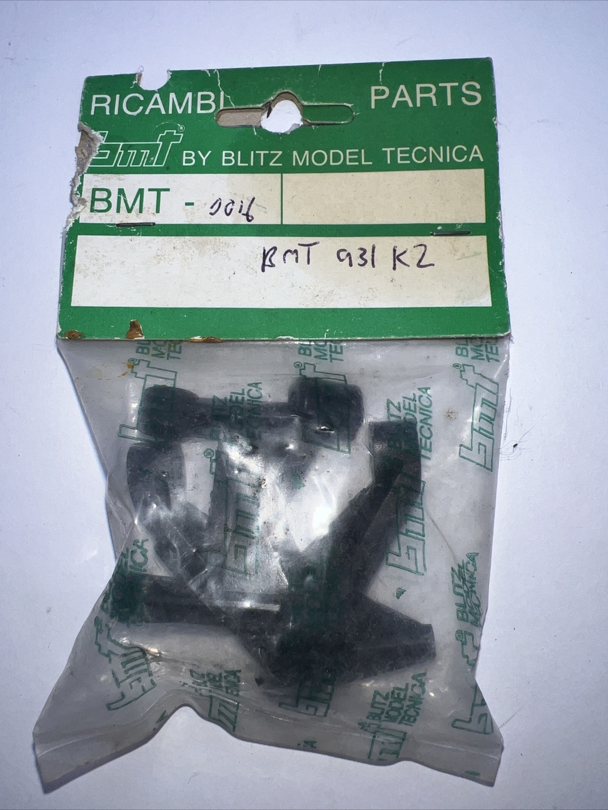 BMT Blitz Model Tecnica BMT 0016 Suspension Arms Black (2) Rc Car Part ...