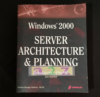 Windows 2000 Server Architecture & Planning 2nd Edition | eBay