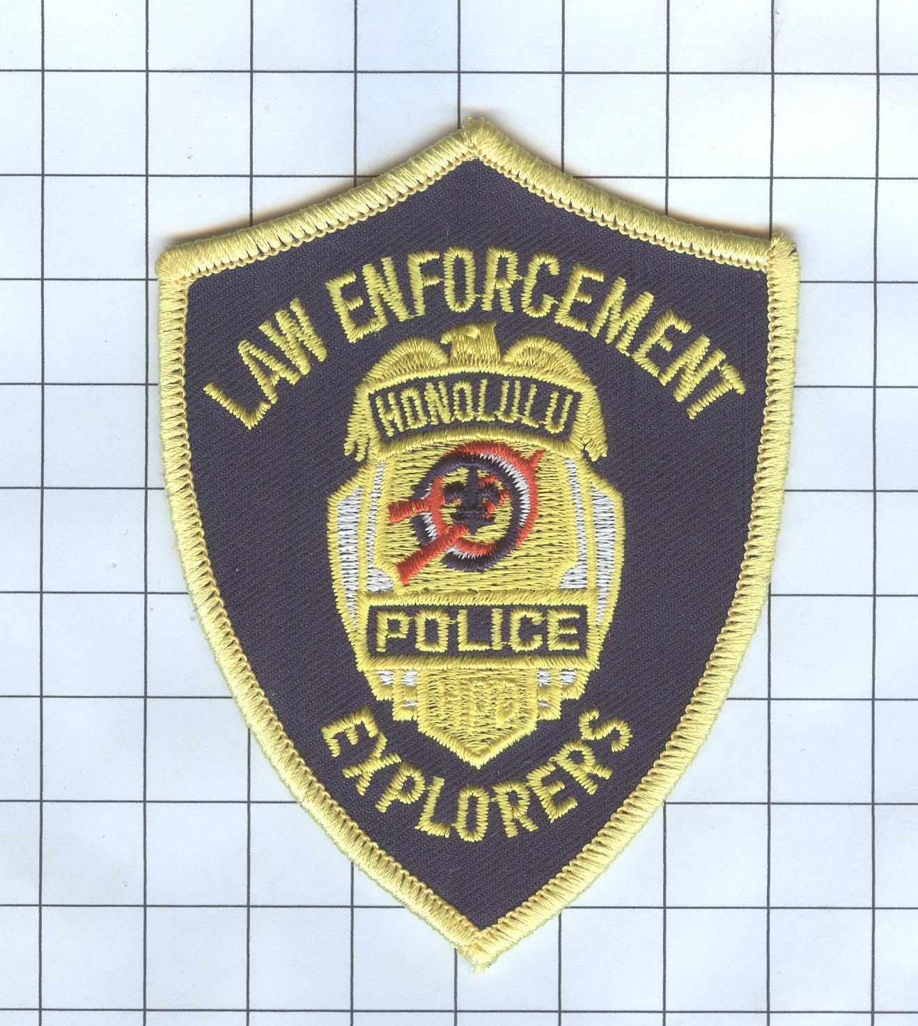 Police Patch - Hawaii - Law Enforcement Honolulu Explorers | eBay