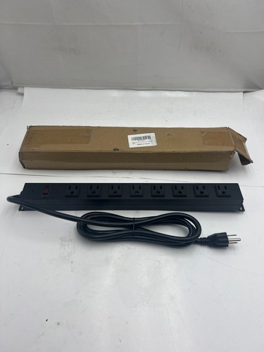 Relocatable Power Tap 8-Outlet Black Max Load 15A 125VAC 1875W 60Hz | eBay