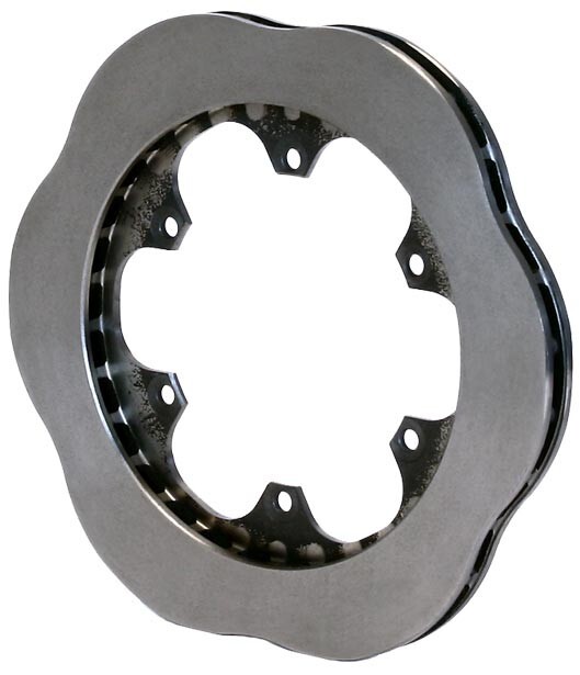 WILWOOD OPEN WHEEL REAR INBOARD ROTOR,SCALLOPED,10.5" X 0.75",6 X 5.50 ...