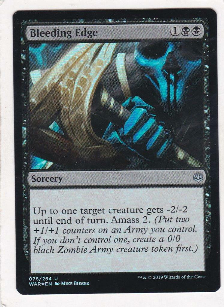 Magic: MTG: War of the Spark: Foil: Bleeding Edge | eBay