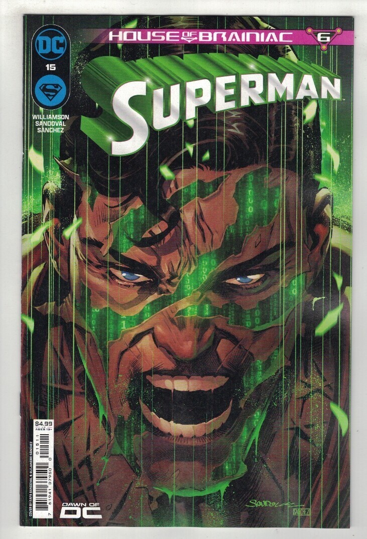 SUPERMAN #15- RAFA SANDOVAL MAIN COVER - DC COMICS/2024 | eBay