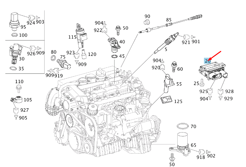 MERCEDES E220 GLOW PLUG RELAY A6461532579 for sale online | eBay