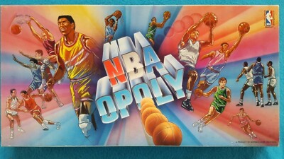Vintage NBA Monopoly NBAopoly Board Game Basketball | eBay