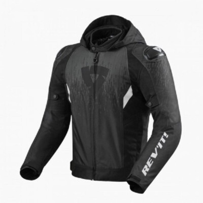 Waterproof Motorcycle Jacket Revit Quantum 2 H2O Black Anthracite Size ...