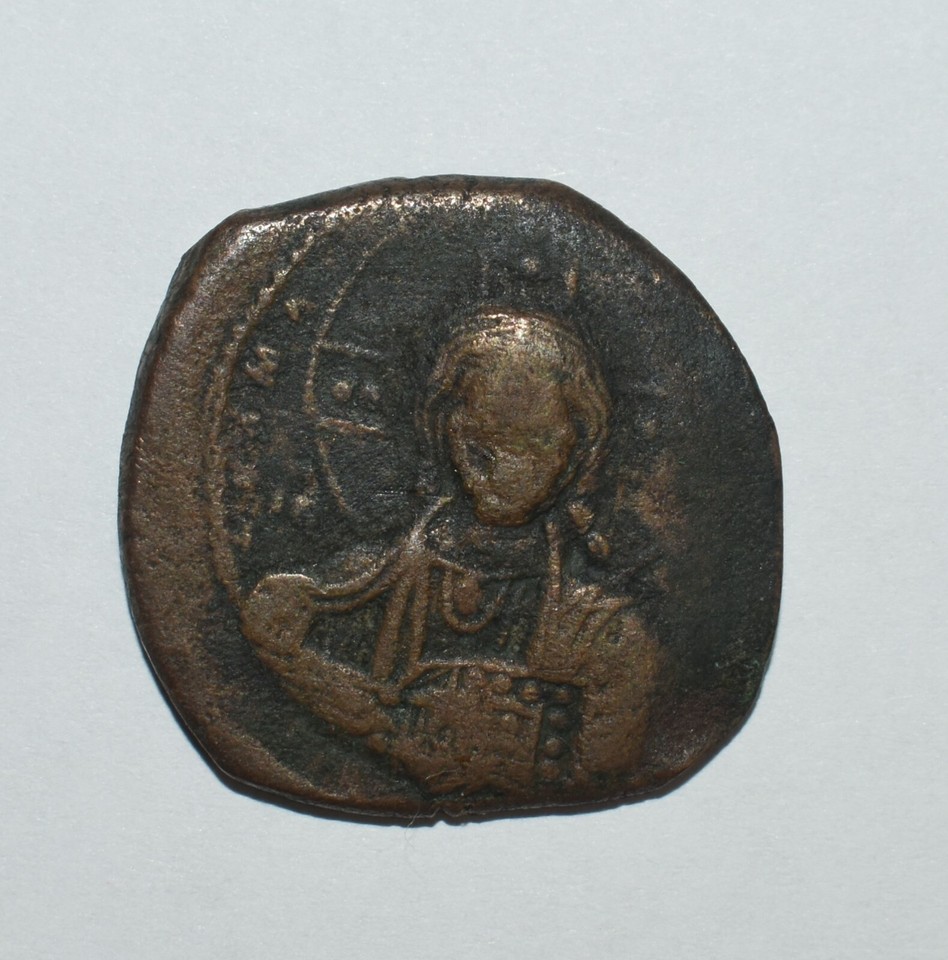 Jesus Christ Coin Anonymous Follis Constantine VIII 1025-1028 ...