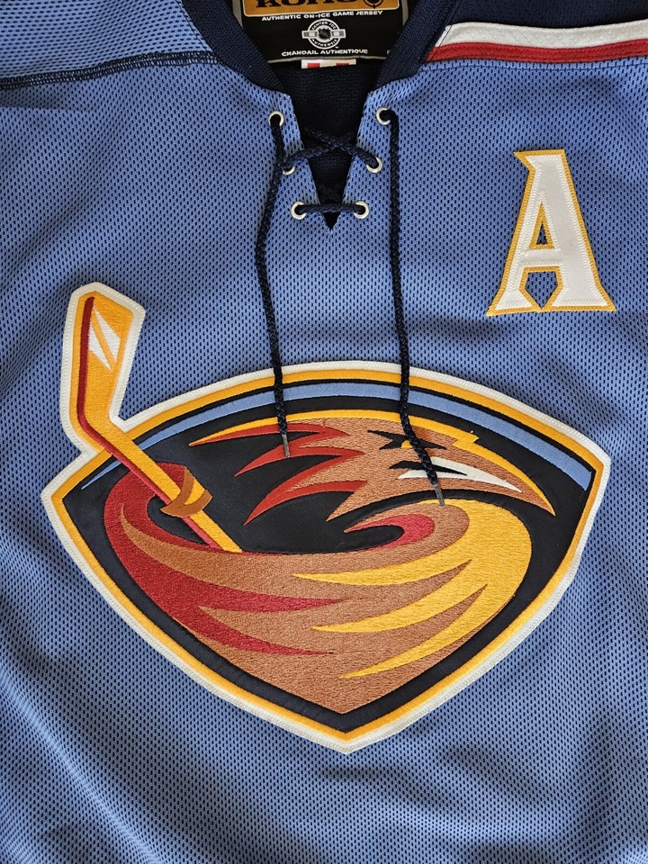 Koho Atlanta Thrashers Authentic Jersey Dany Heatley alt third rare ...