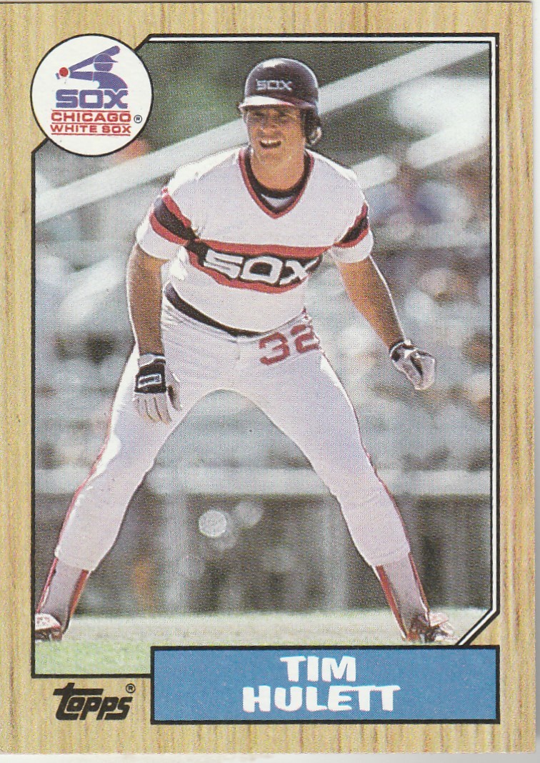 FREE SHIPPING-MINT-1987 Topps #566 Tim Hulett WHITE SOX | eBay