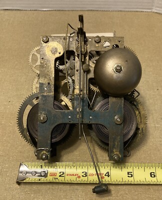 Antique WM Gilbert Clock Movement 1912 for PARTS OR RESTORATION | eBay