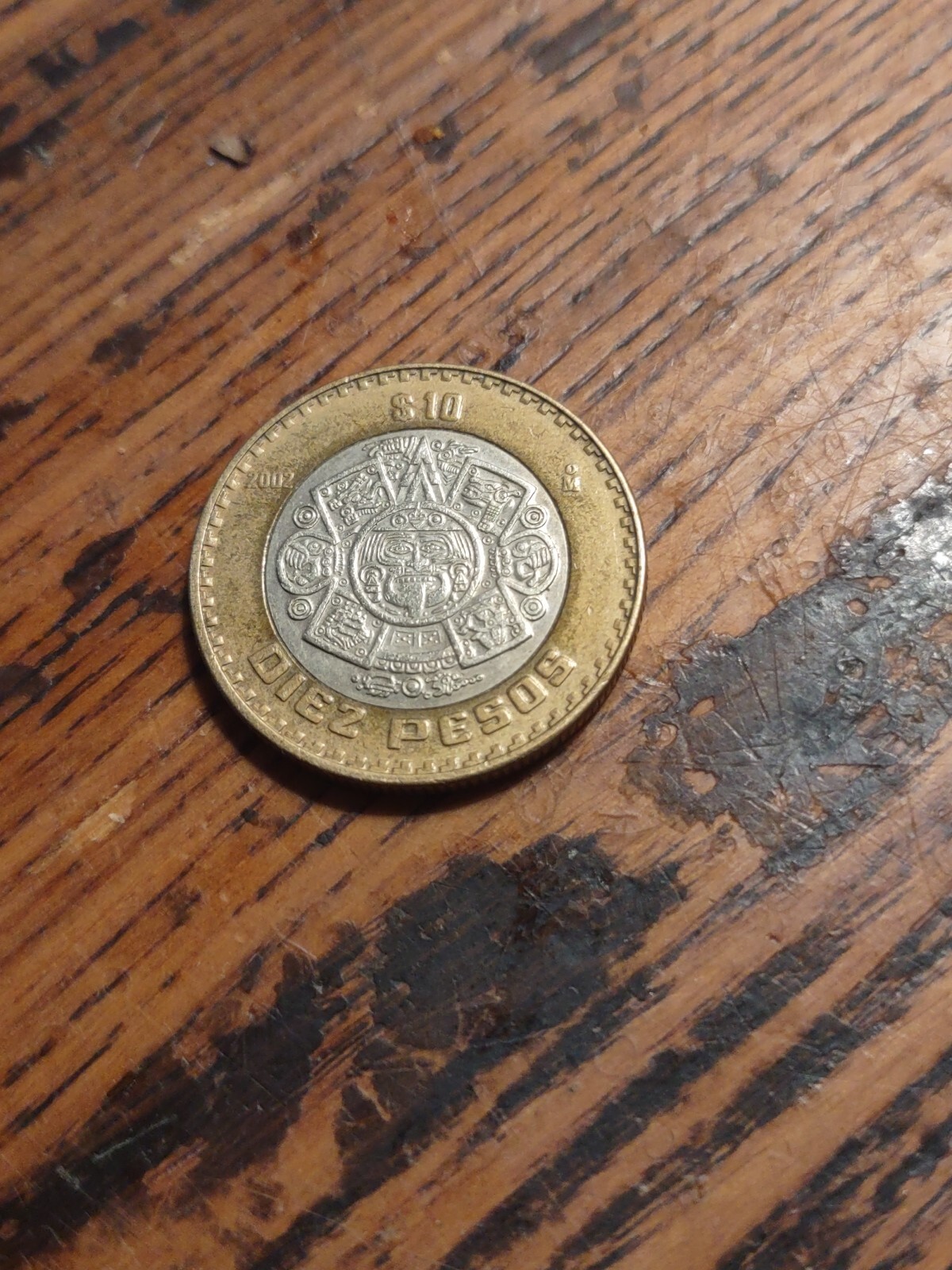 Mexico 10 Pesos 2010 Coin Bimetallic Peso Eagle | eBay