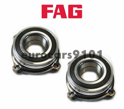 BMW 535xi FAG (2) Rear Wheel Bearing and Hub Assemblies 33411095238 ...