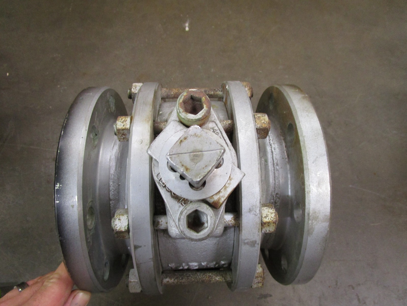 WKM ACF DYNASEAL 310 4F-B112 4" FLANGED STAINLESS S/S BALL VALVE 310-B ...