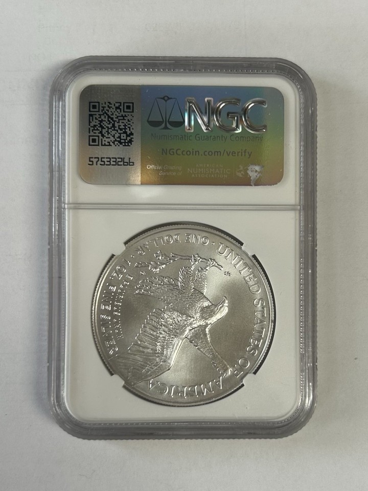 2024 (P) SILVER EAGLE NGC MS70 STAR PRIVY MAGNUM OPUS LABEL | eBay