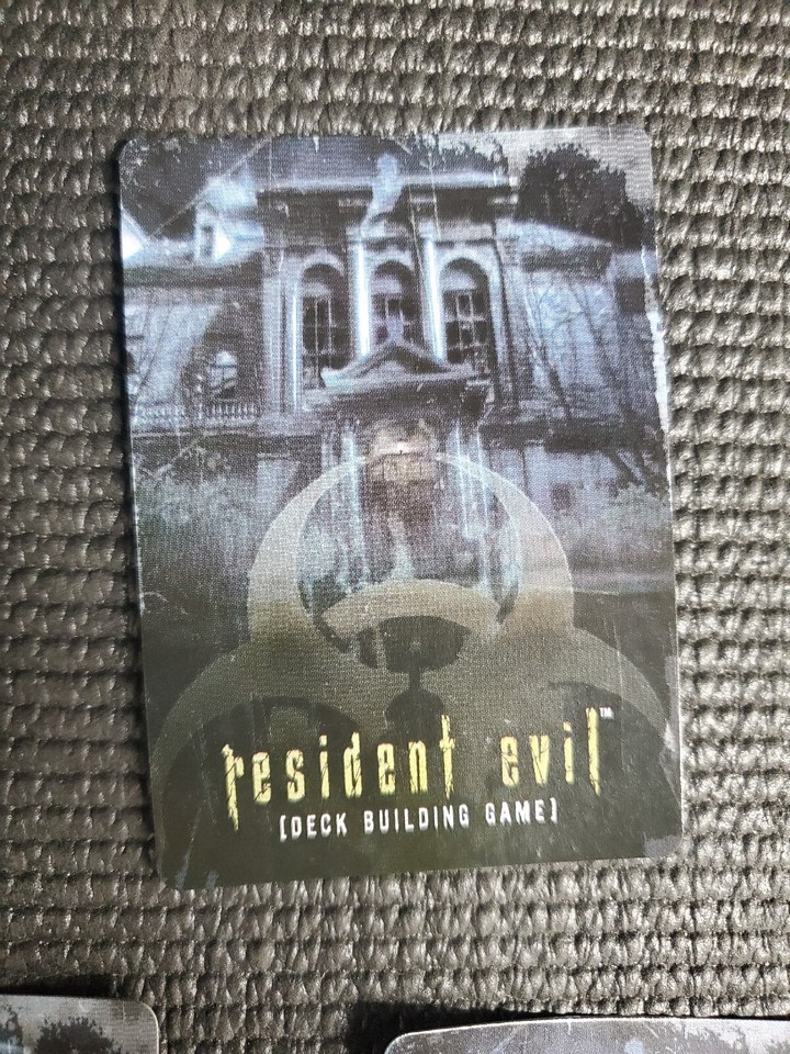 Resident Evil Deck Building Game Rare 7 Card Promo Pack of PR & CH ...