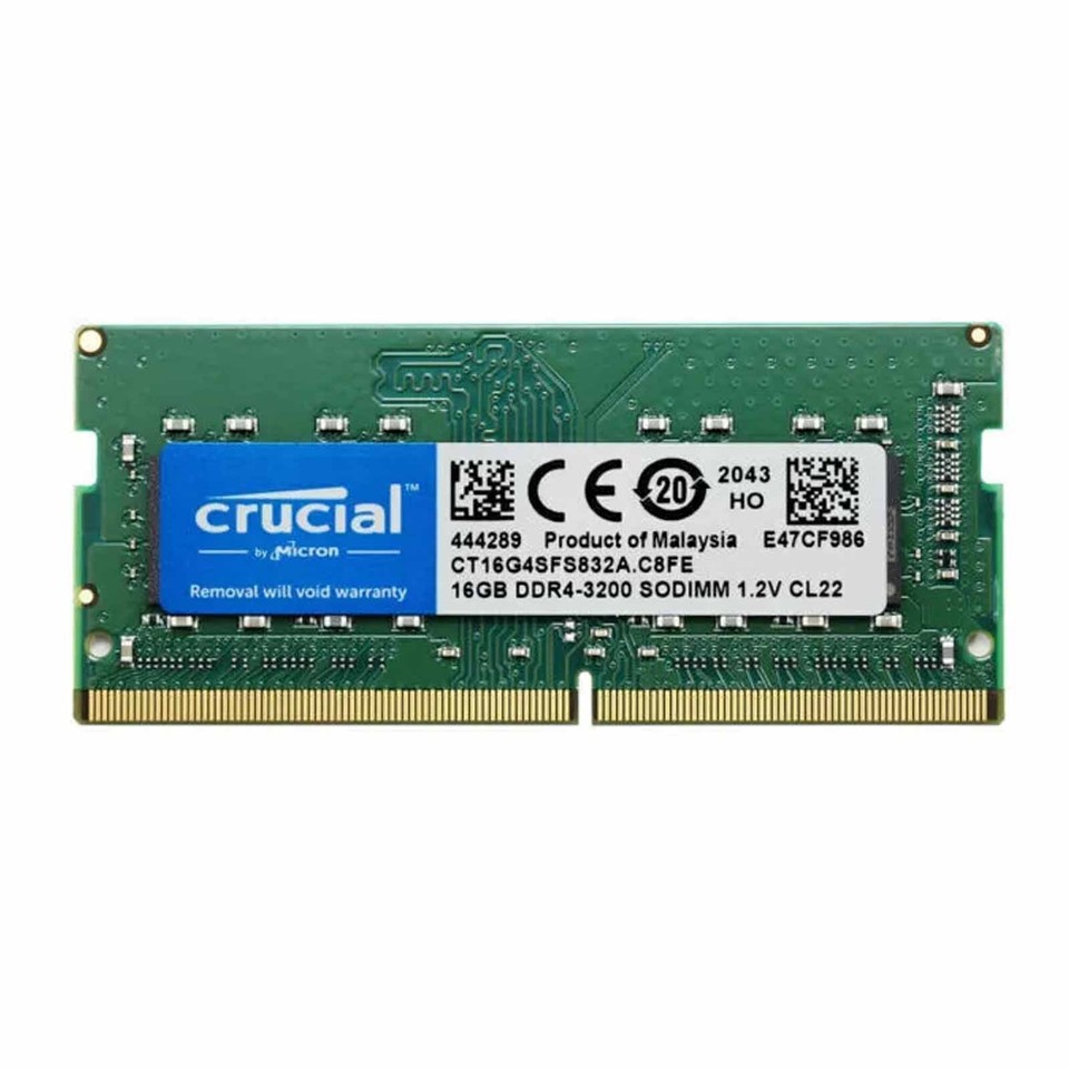 Crucial 8GB 16GB DDR4 RAM 2400 2666 3200 MHz SO-DIMM 1.2V 260Pin für ...