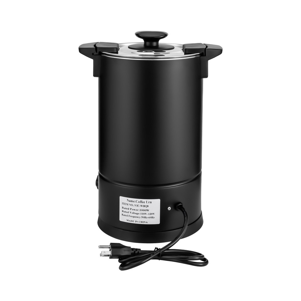 8L 270Oz Stainless Steel Electric Commercial Coffee Urn Percolator ...