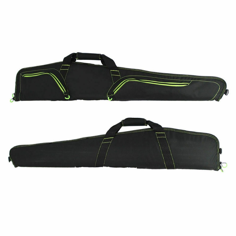 Soft Rifle Case Tactical Black Scoped Gun Storage Padded Bag With ...