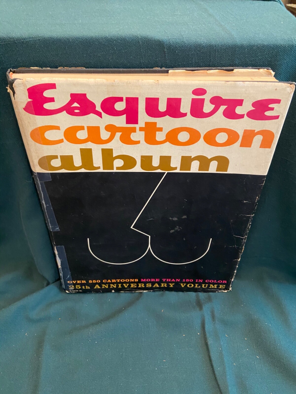 Esquire Cartoon Album: 25th Anniversary Volume 1957 Hardcover | eBay