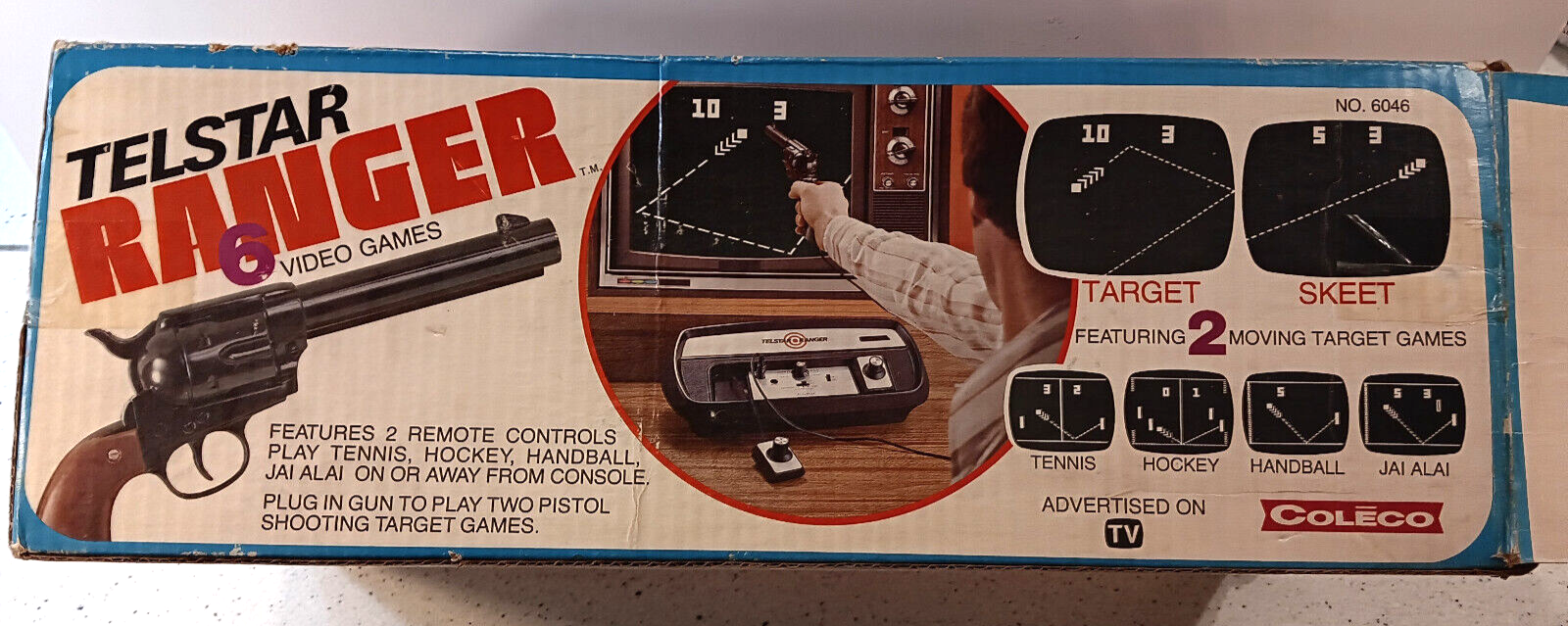 Vintage 1977 Coleco Telstar Ranger TV Video Game System | eBay