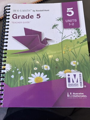 Illustrative Math By Kendall Hunt Grade 5 Units 1-2 Teacher Guide | eBay
