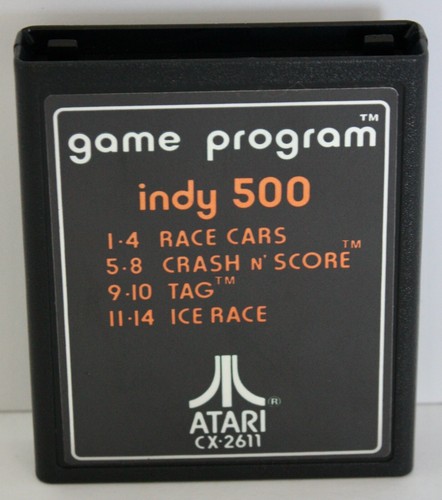 11 Indy 500 Atari 2600 VCS 1977 Original Release CX2611 | eBay