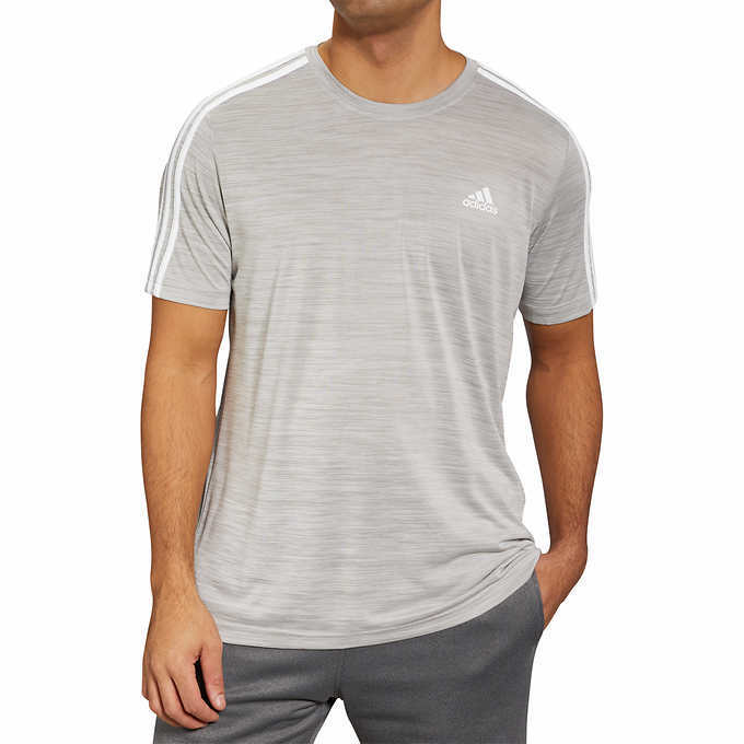 New Mens Adidas Tech T-Shirt - Athletic Gym Shirt - Breathable - FAST ...