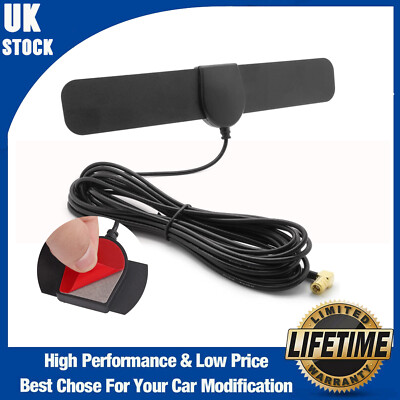 DAB Car Stereo Digital Radio Antenna Aerial Windscreen Glass SMB For ...