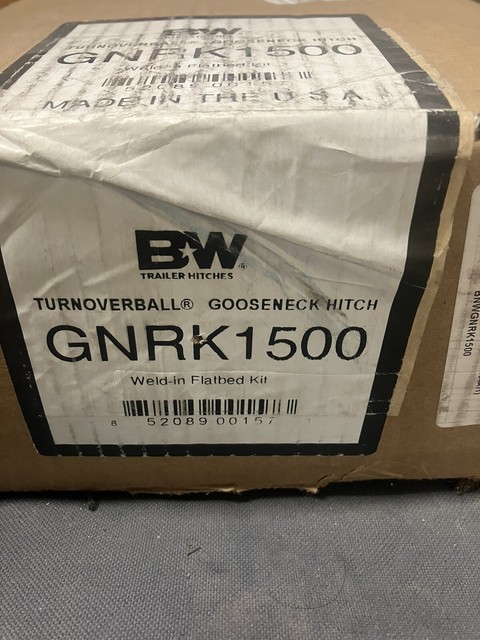 Gooseneck Trailer Hitch Mount Kit B&W TRAILER HITCHES GNRK1500 for sale ...
