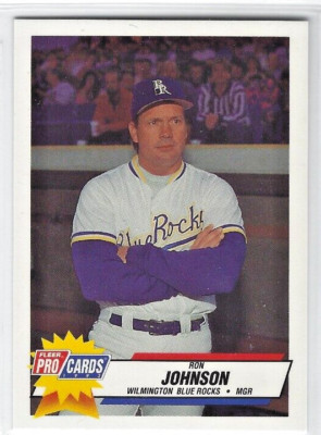 1993 Wilmington Blue Rocks (Class A-Kansas City Royals) Ron Johnson | eBay