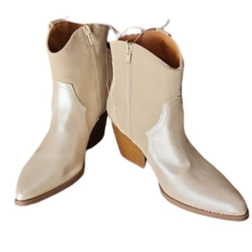 NWT Indigo Rd. Tan Iralannie-R Western Ankle Boots Women's Size 8M | eBay